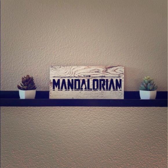 Wall Decor | The Mandalorian Custom Sign | Poshmark